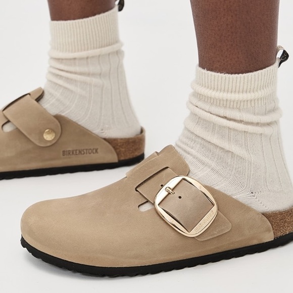 Birkenstock | Shoes | New Birkenstock Big Buckle Boston Clogs In ...